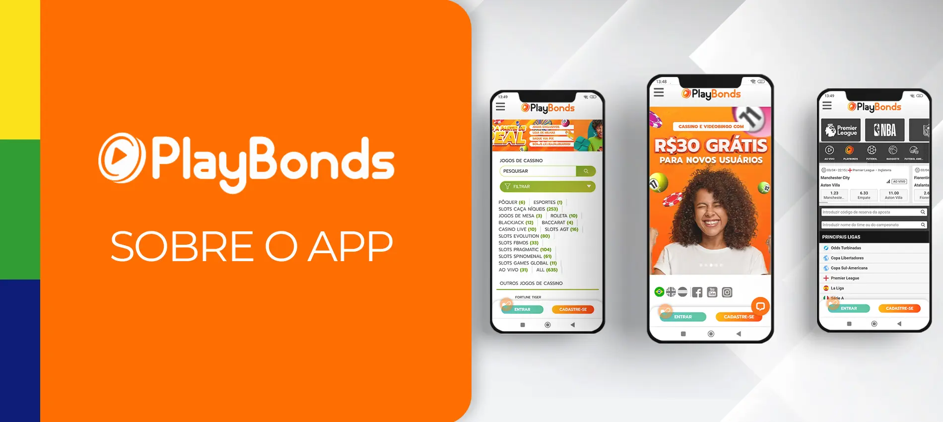 Playbonds app - acesse agora | Bônus de 100% até R$ 300